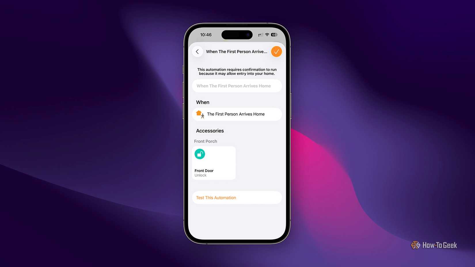 How I Tricked My Apple HomeKit Lock Into Unlocking Automatically