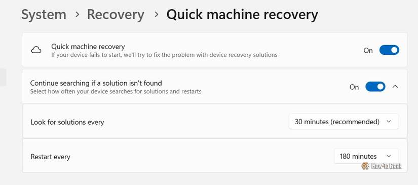This New Feature Lets You Quickly Recover Windows 11 After a Boot Failure
