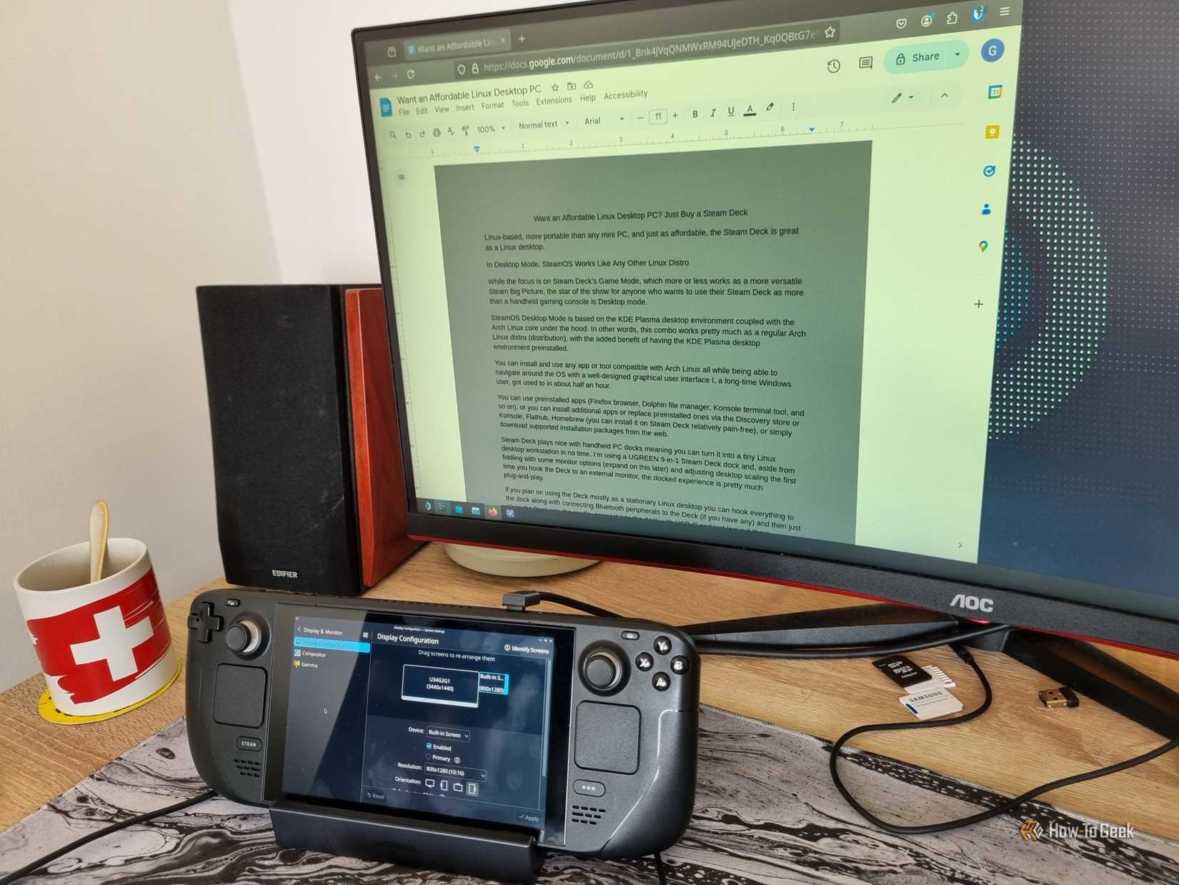 Want an Affordable Linux Desktop PC? Just Buy a Steam Deck