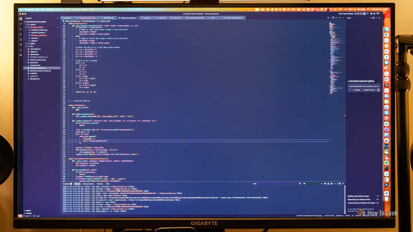 I built an E-Ink photo frame using an Arduino, E-Paper display and ...