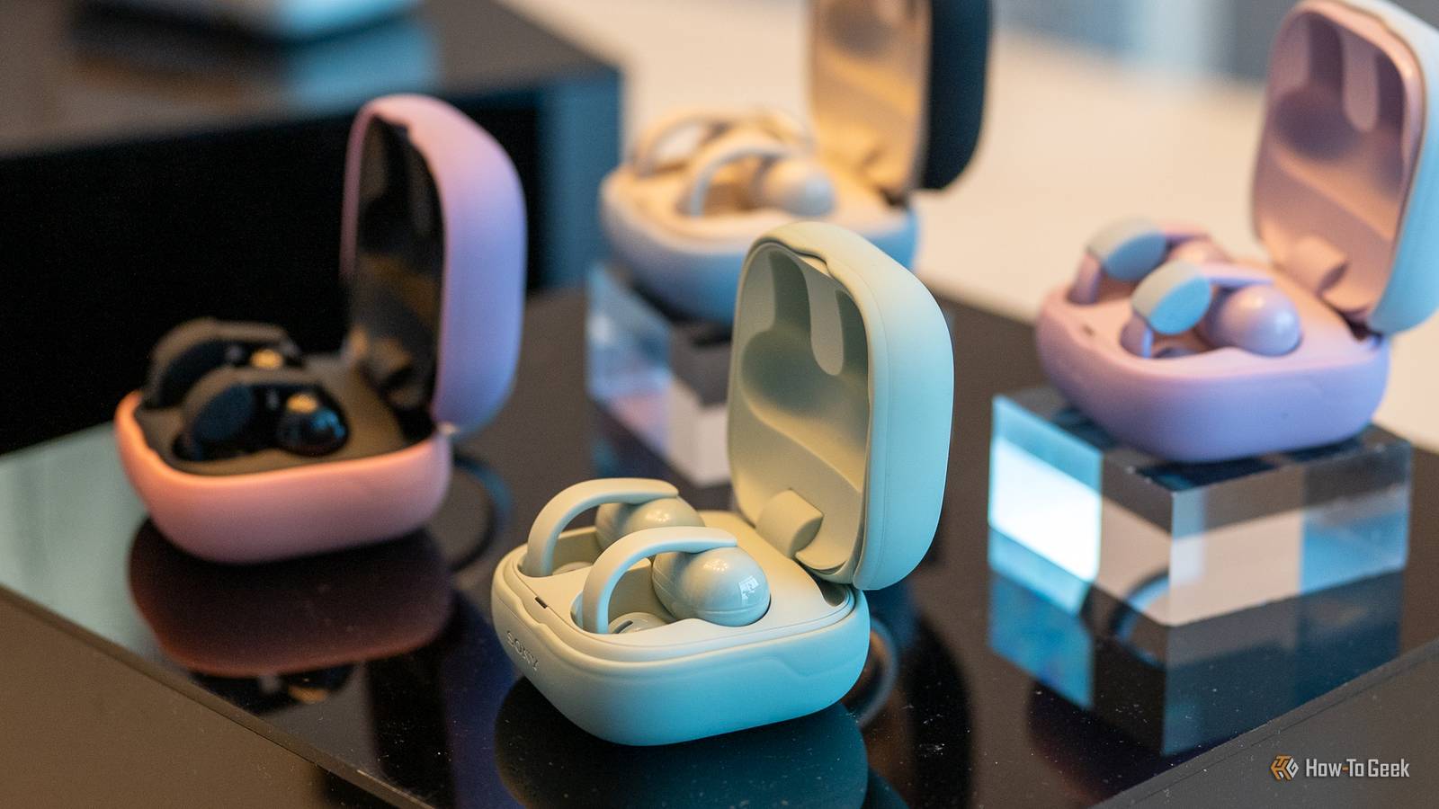 Sony's weird new earbuds don't actually go in your ears